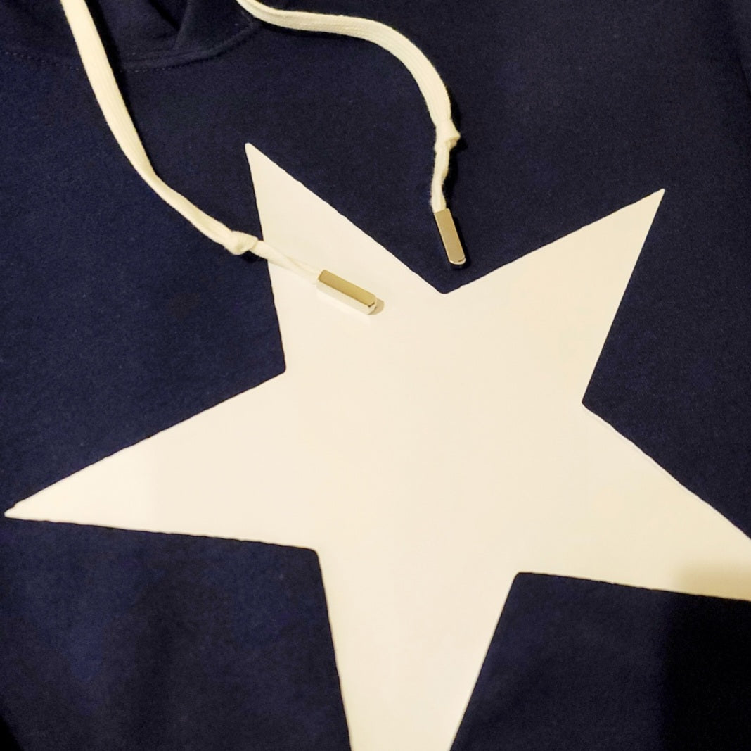 Dallas Cowboys Big Alternate Throwback Double Star Logo Premium Navy H ...