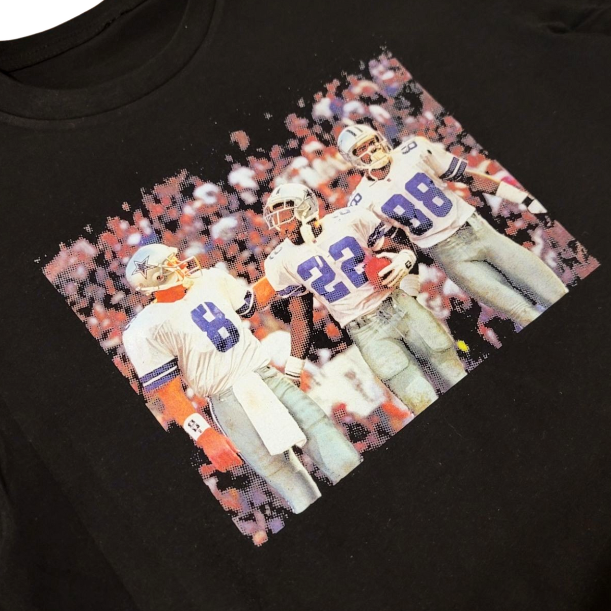 Dallas Cowboys Emmit Smith Troy Aikman Michael Irvin Triplets Vintage ...